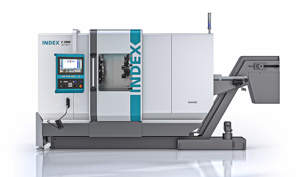 Quadruple-spindle lathe doubles output - MTDCNC - The home of CNC ...