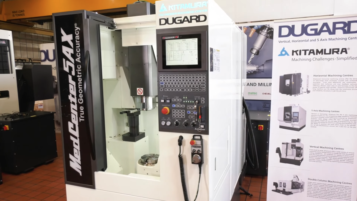 Kitamura and their really small footprint 5 axis - MTDCNC - The home of CNC milling. turning, 5 ...
