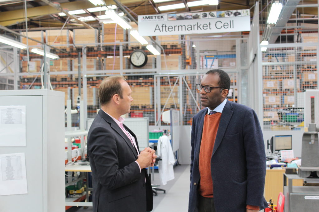 Minister sees investment in skills and productivity at AMETEK ...