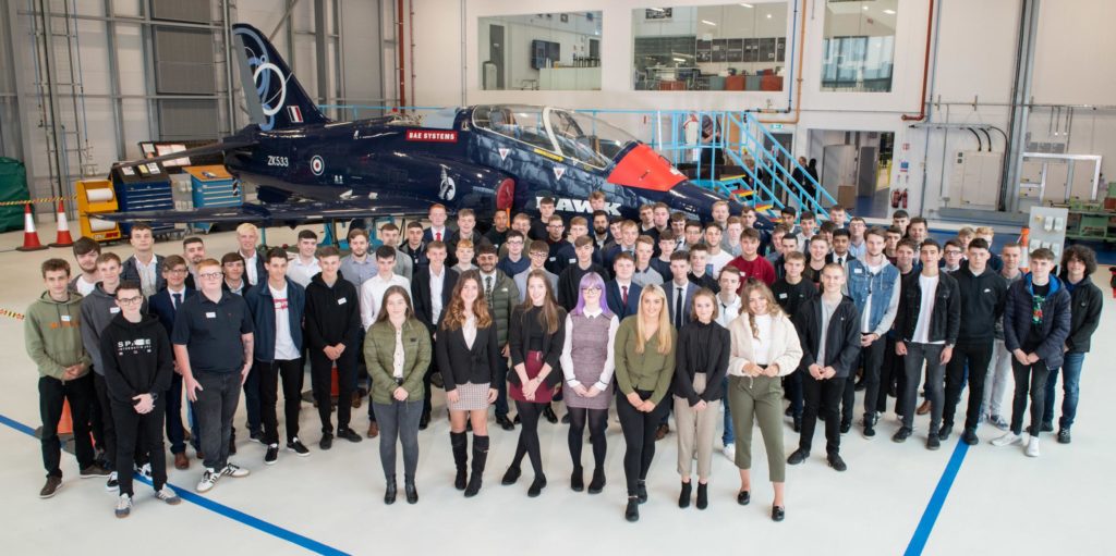Fylde aircraft maker BAE Systems sees doubled intake of new starters ...