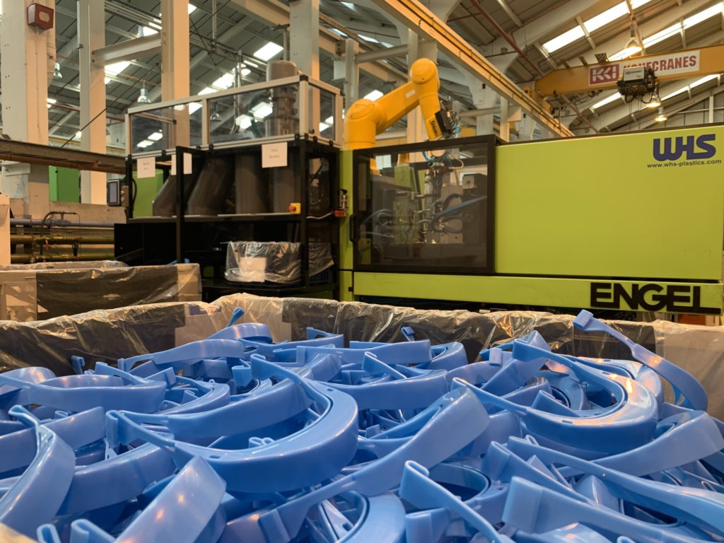 Jaguar Land Rover scales up face visor production for NHS workers ...