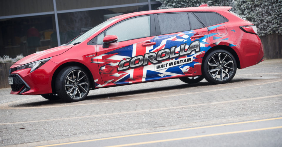 Derbyshire-built Toyota Corolla scoops top honour at electric car ...