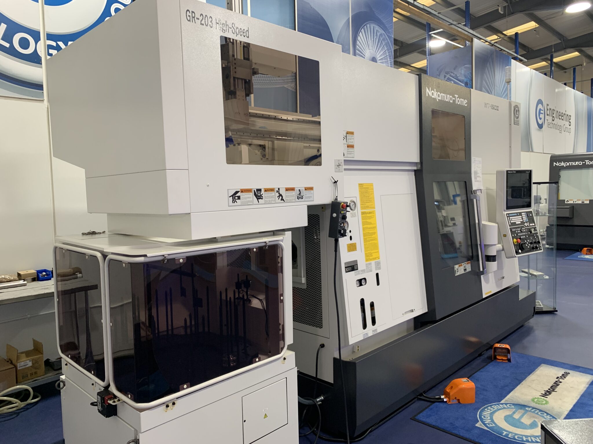 Nakamura WT150 II - gantry fed turning centre - MTDCNC - The home of ...