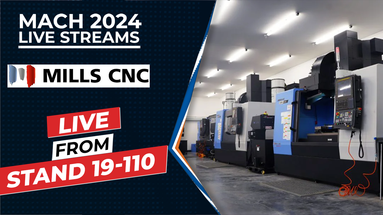 Mills CNC Live! at MACH 2024 with MTDCNC - MTDCNC - The home of CNC milling. turning, 5 axis and ...