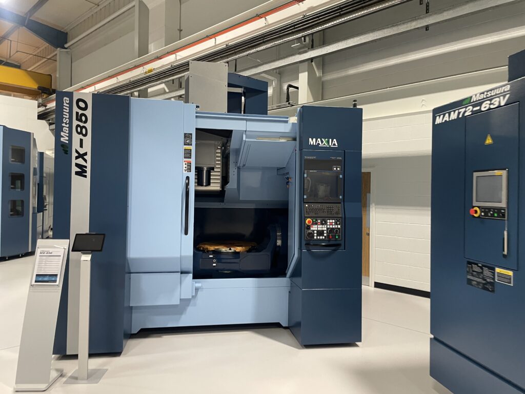 MX-850 single table 5 axis CNC machining platform available from stock ...