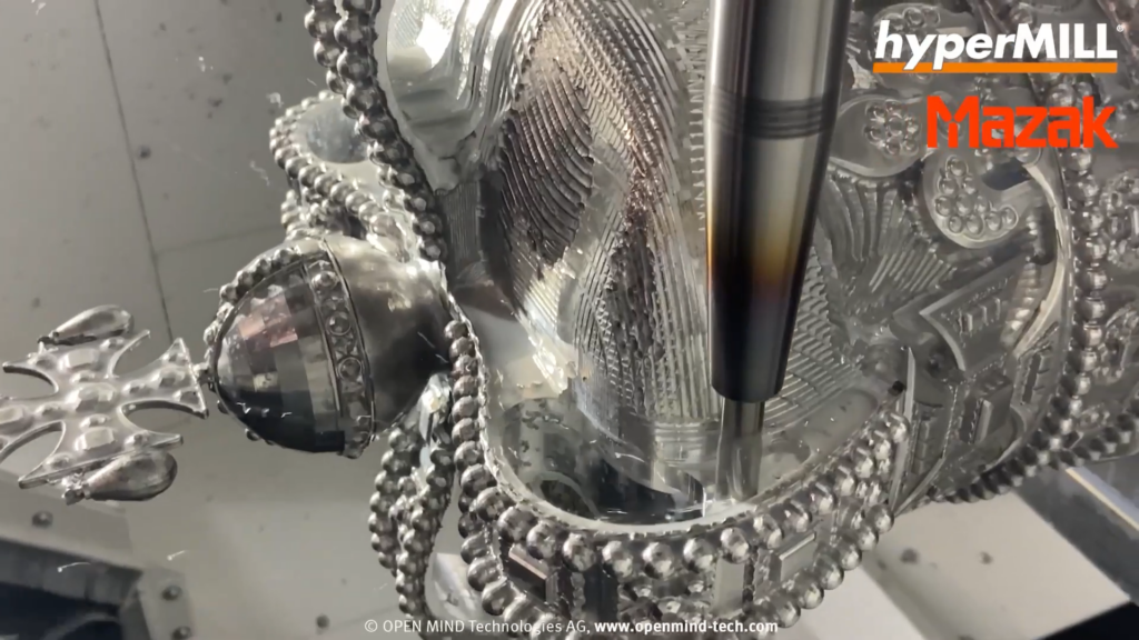 Open Mind and Mazak precision machined this beautiful crown using hyperMILL - MTDCNC - The home ...