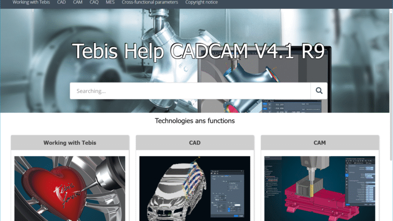 Tebis 4.1 Release 10 – Everything in a single CAD/CAM software solution - MTDCNC - The home of ...