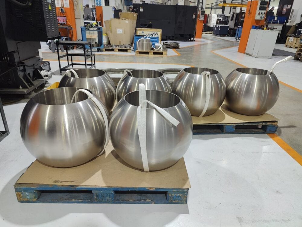 Giant Machined Spheres on a DN solutions Lathe..WOW - MTDCNC - The home ...