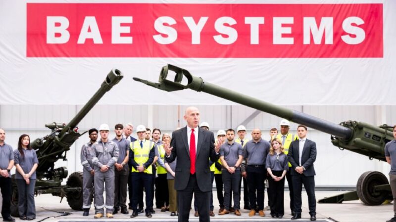 Defence Secretary Opens Landmark £25 Million BAE Systems Artillery ...