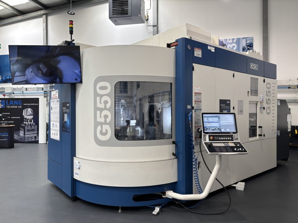Grab It Before It's Gone – GROB G550 5-Axis Milling Machine Available ...