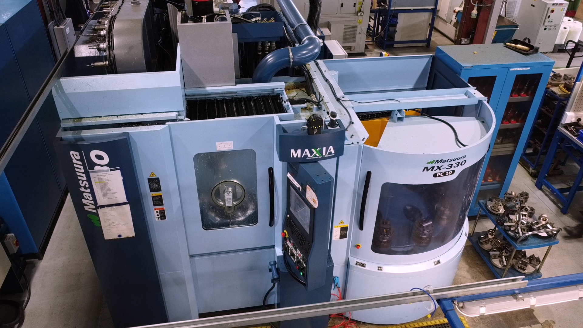 This five-axis machine replaced two spindles?! - MTDCNC - The home of CNC milling. turning, 5 ...