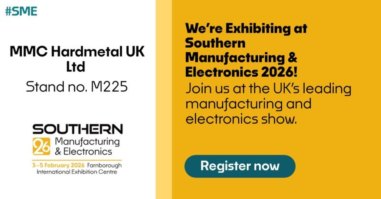 MMC Hardmetal UK Set for Southern Manufacturing 2026 - MTDCNC - The ...